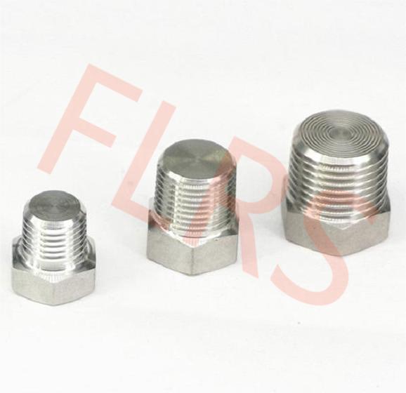 Threaded Hexagon Head Plug Fitting Pipa Stainless Steel A182 F316 ASME ...