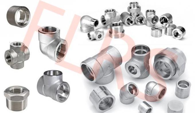 ASME B16.11 Fitting Pipa Baja Berulir Ditempa 90 Derajat Kelas Siku 3000